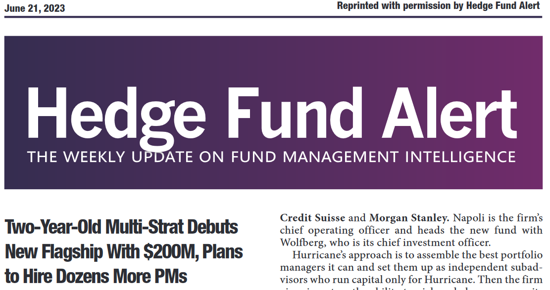 Two-Year-Old Multi-Strat Debuts New Flagship With $200M, Plans to Hire ...